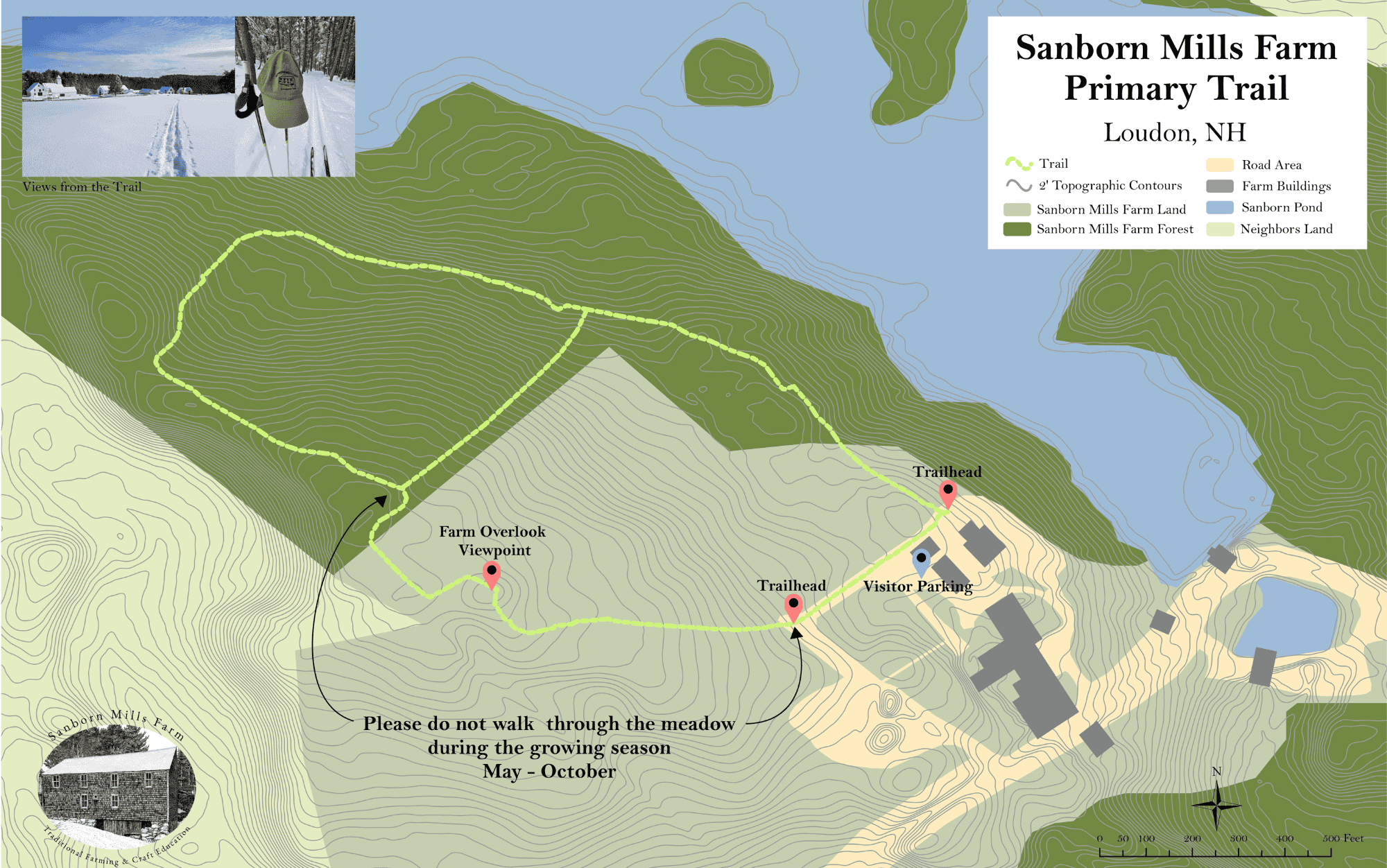 Trail System - Sanborn Mills Farm