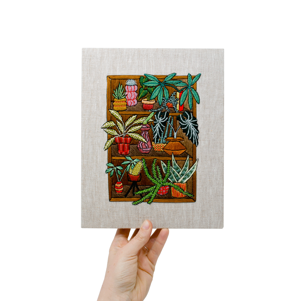 Threads of Nature: Botanical Mixed Media Embroidery - Sanborn Mills Farm